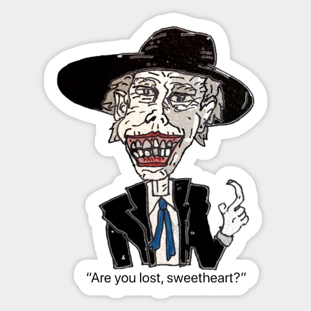 Reverend Henry Kane - Poltergeist - Sticker | TeePublic